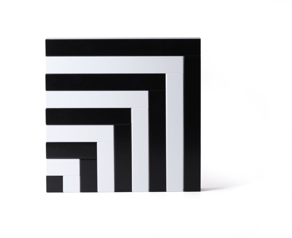 Angular Black/White Wooden Toy by Naef Swiss Since 1954 – Naef USA