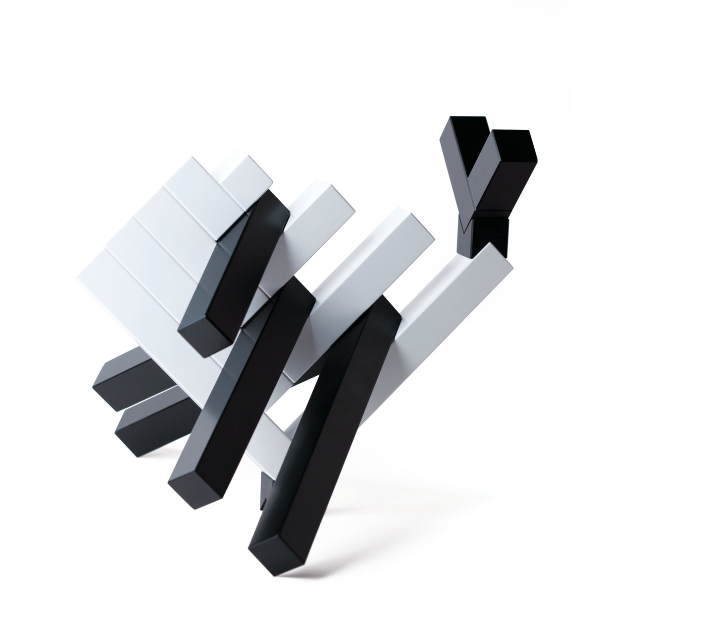 Angular black/whiteWooden Toy by Naef Swiss since 1954 – Naef USA
