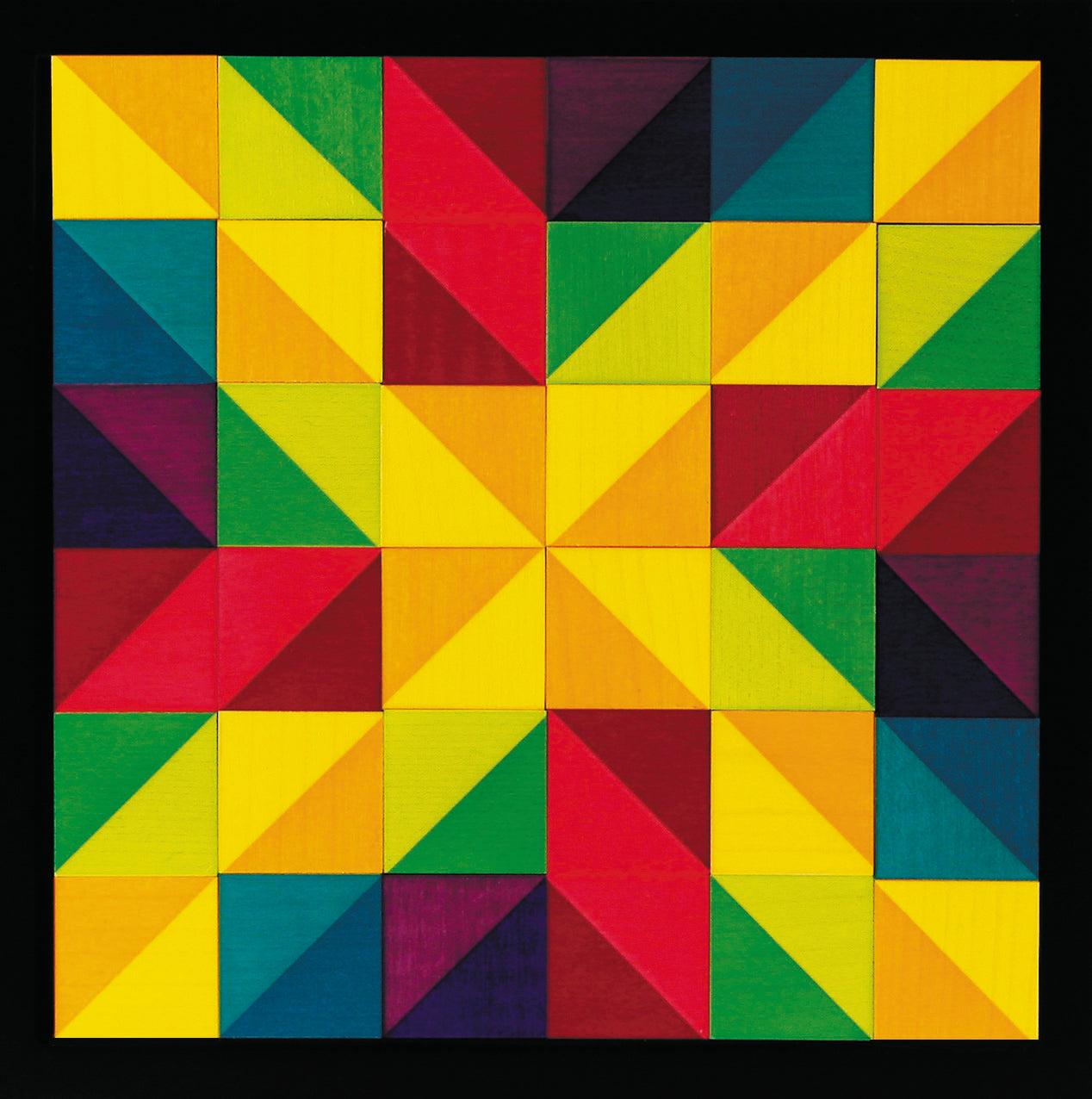 Mosaik 36 pcs. Wooden Toy by Naef Swiss Since 1954 – Naef USA